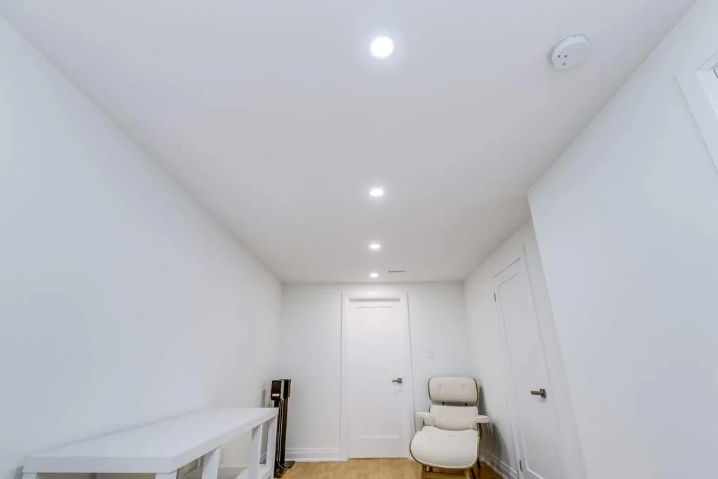 White Finished Basement 8 Basement Paint Colors Interior Designers